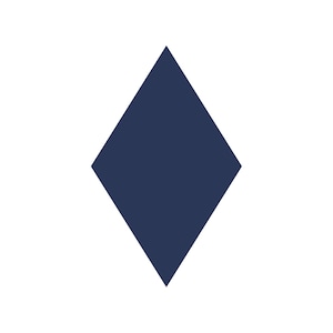 Diamond Shape Vinyl Decal Car Window Diamond Symbol Sticker - Etsy