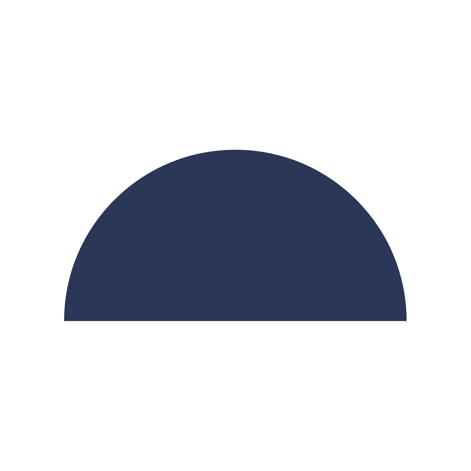 Semicircle Vinyl Decal Half Circle Car Window Laptop Sticker - Etsy