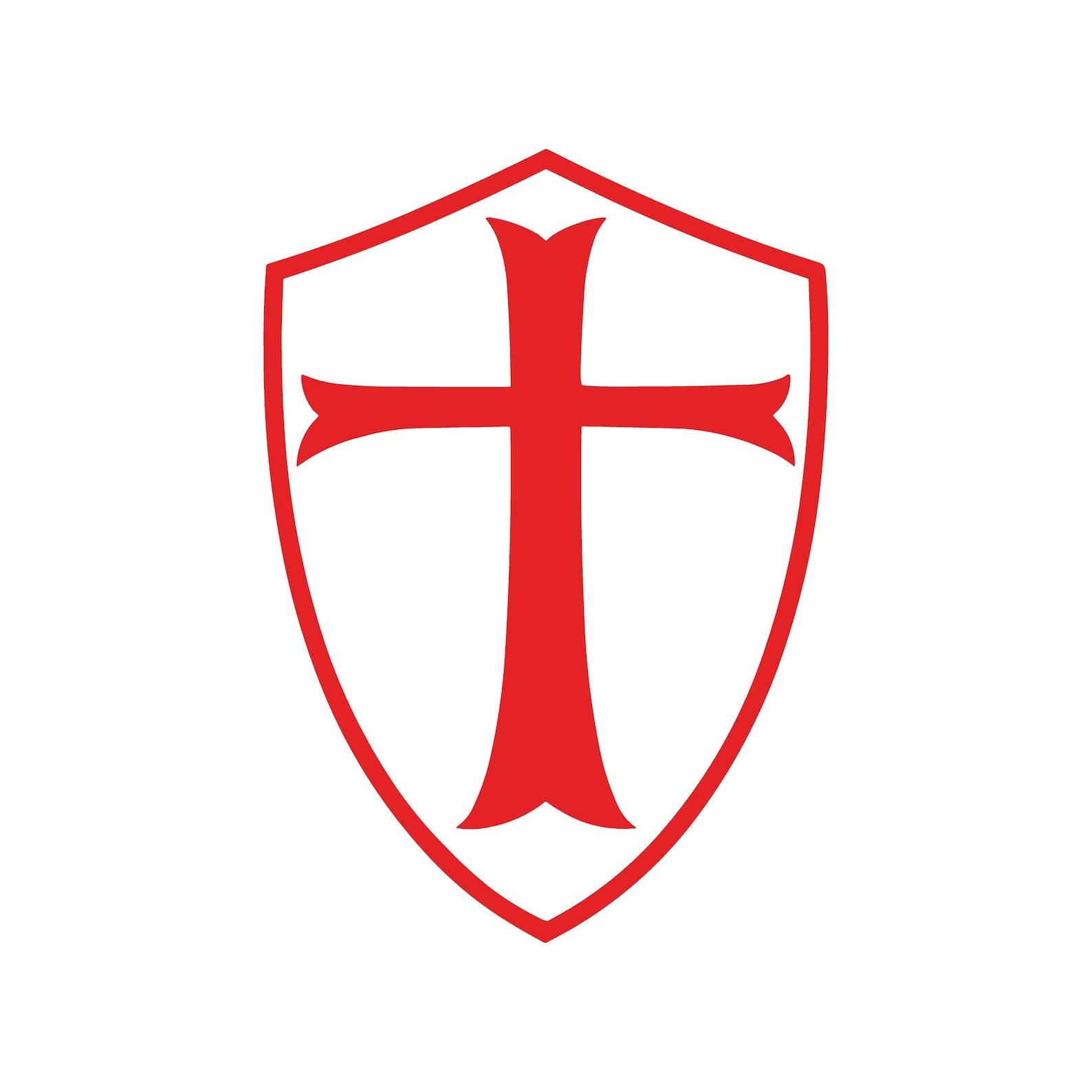 Templar Shield Vinyl Sticker Decal Freemason Knights Crusade - Etsy
