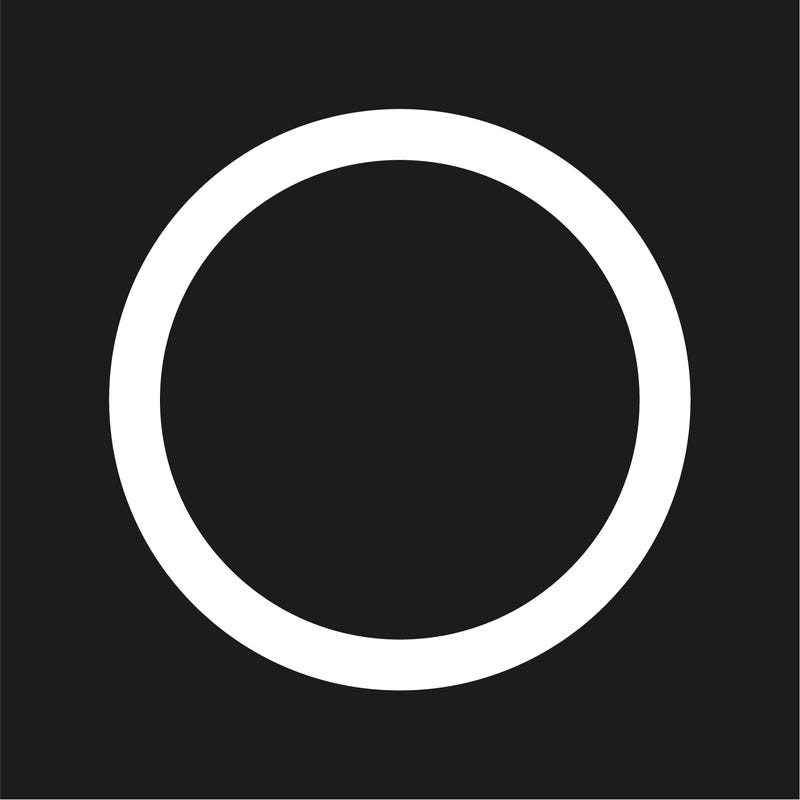 Outline Circle Sticker - Etsy UK