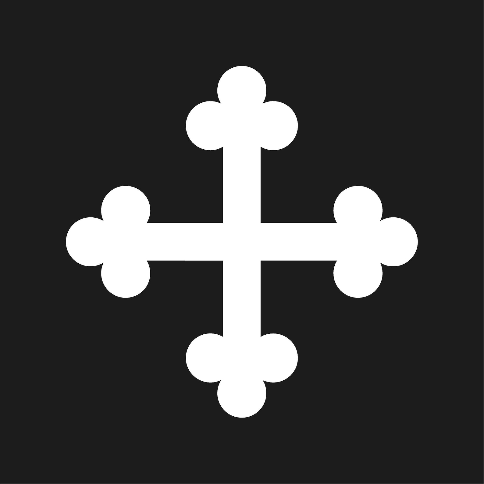 Cross Bottony Vinyl Decal Cross Christian Religious Symbol Sticker - Etsy
