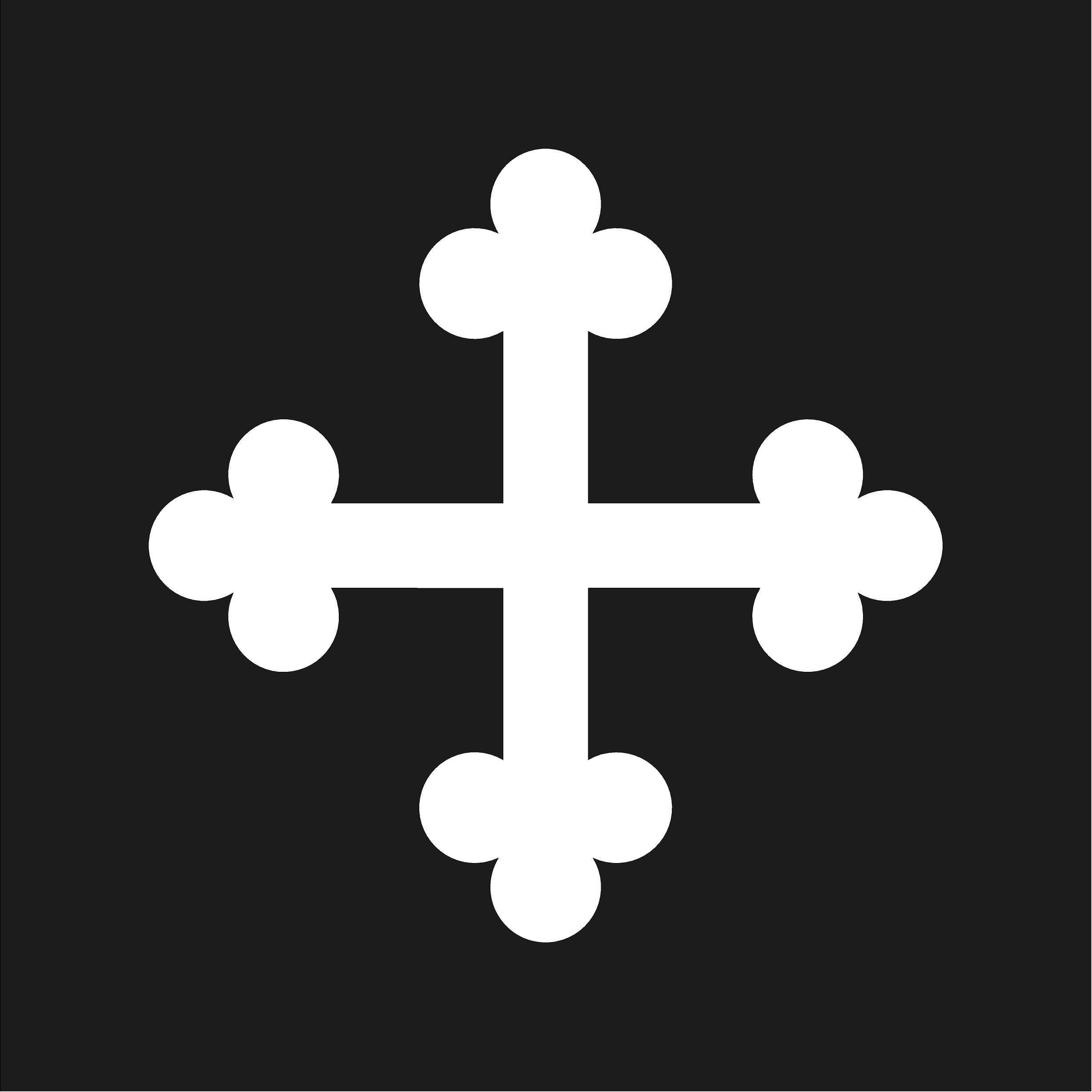 Cross Bottony Vinyl Decal Cross Christian Religious Symbol Sticker - Etsy