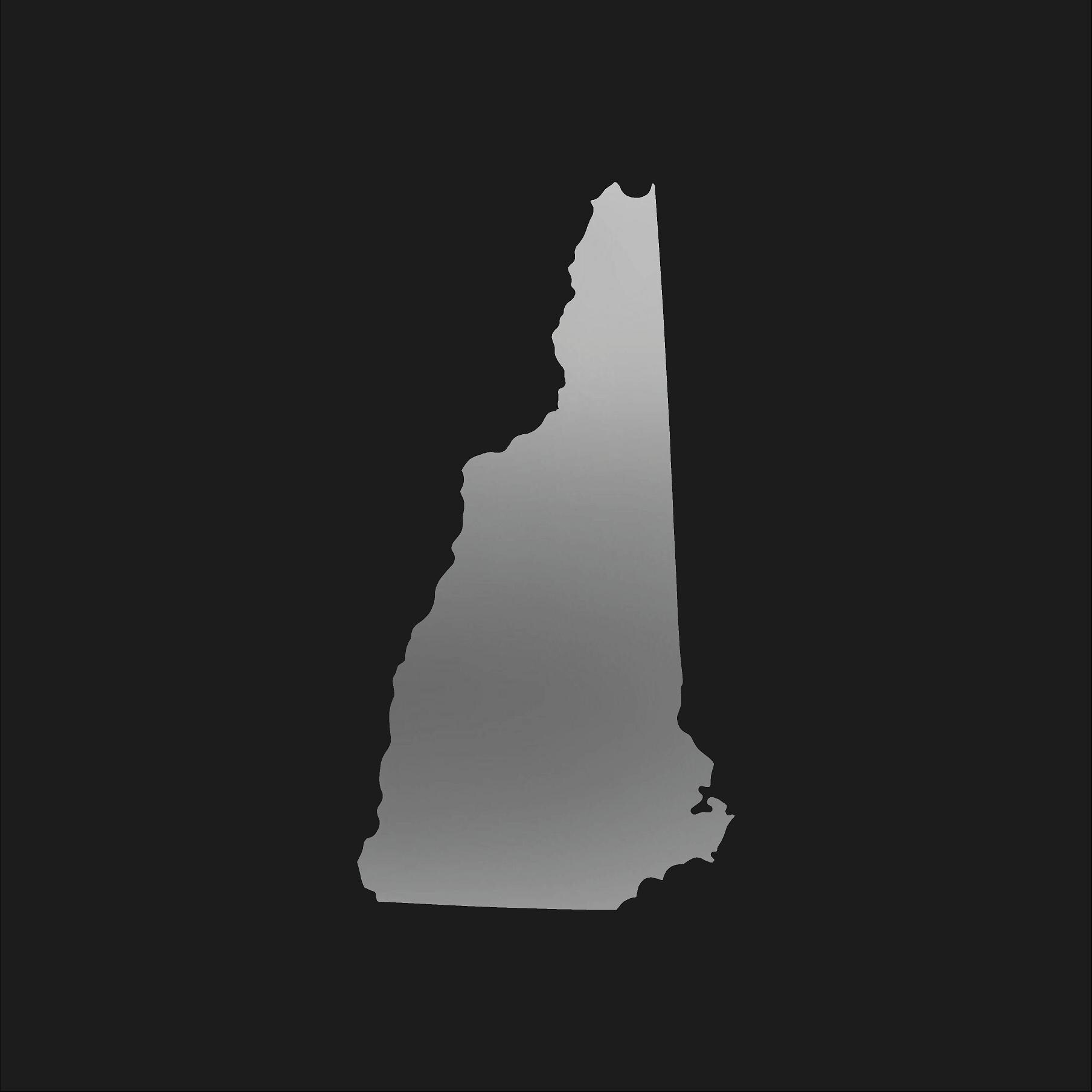 New Hampshire State Outline Vinyl Decal Car Window Laptop NH Sticker - Etsy