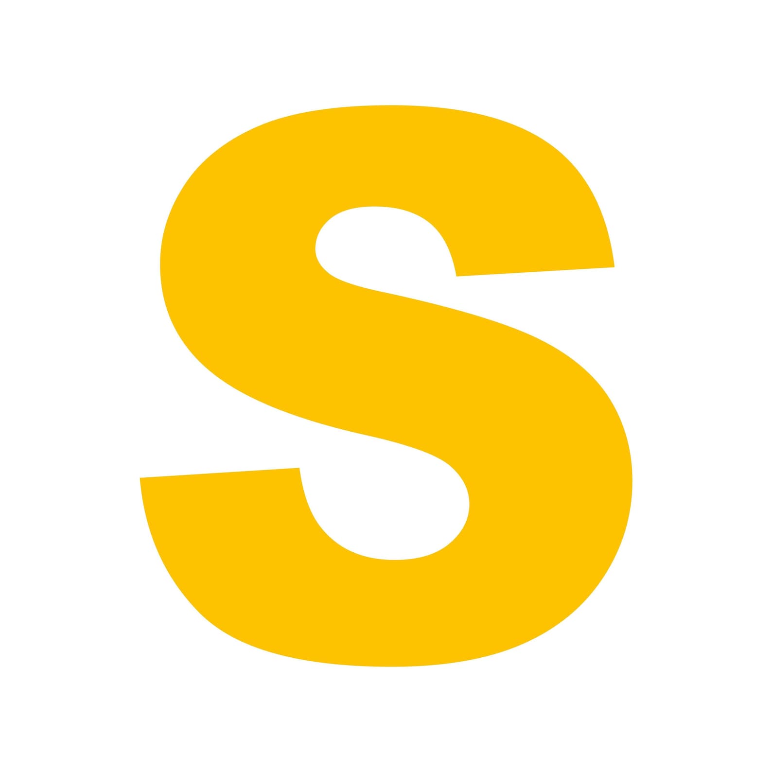 Letter S Initial Arial Black Font Vinyl Sticker Decal Monogram Diploma ...