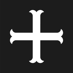 Cross Moline Vinyl Decal Cross Christian Religious Symbol Sticker - Etsy