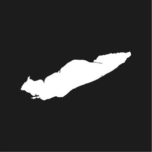Lake Erie Outline Vinyl Decal Sticker - Etsy