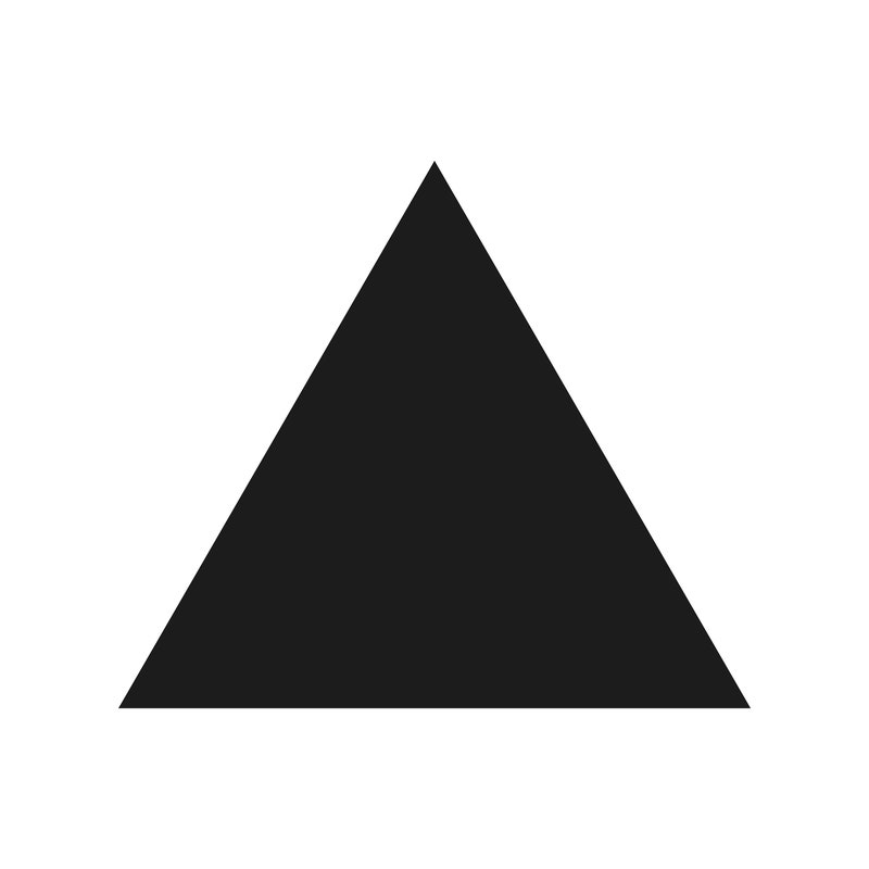 Triangle Wall Decal - Etsy