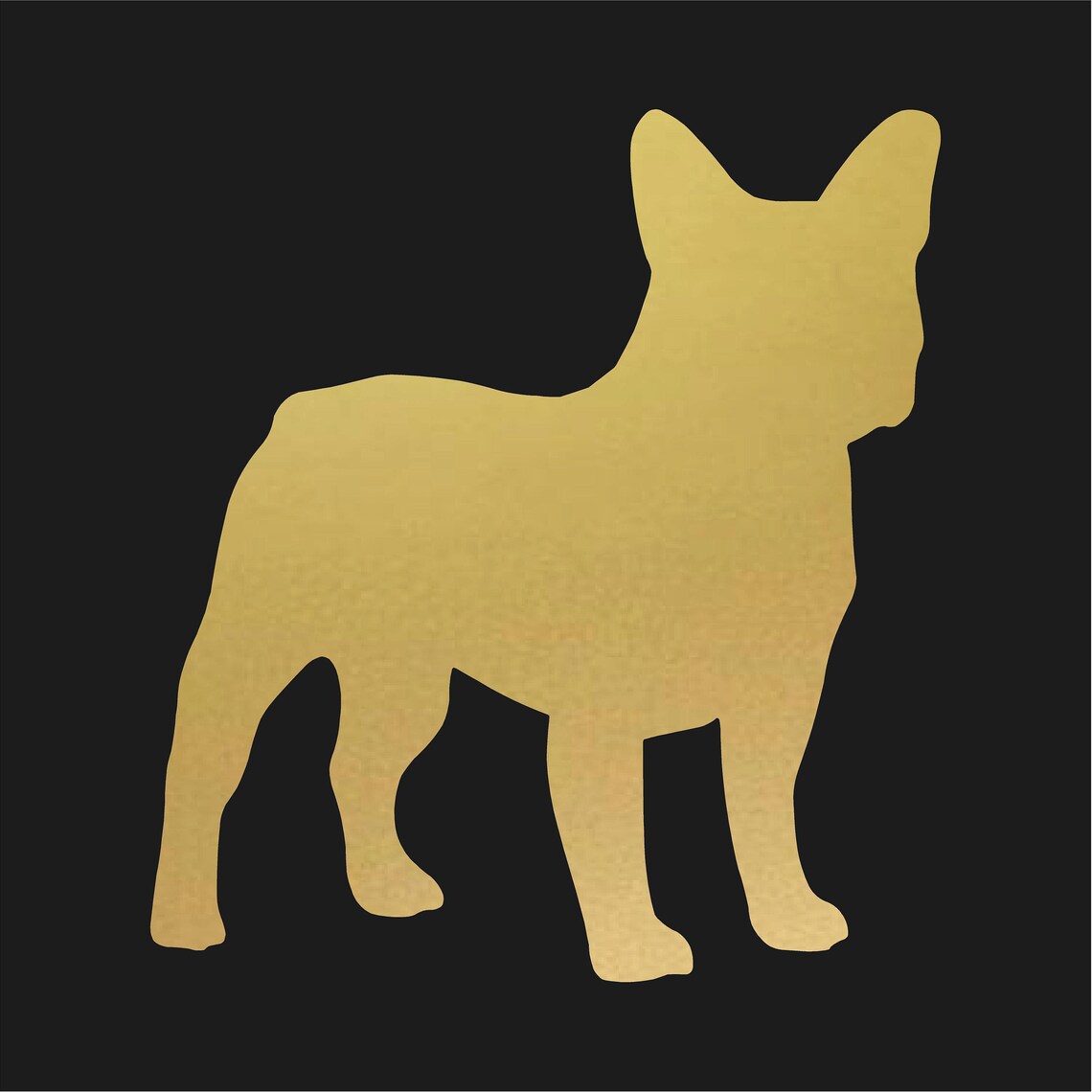 French Bulldog Dog Breed Vinyl Decal Car Window Laptop Sticker - Etsy