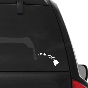 Hawaiian Islands Vinyl Decal Sticker - Etsy