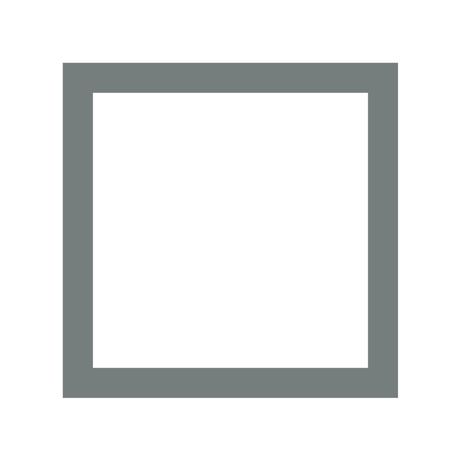 Square Shape Outline Vinyl Decal Car Laptop Box Shape Sticker - Etsy