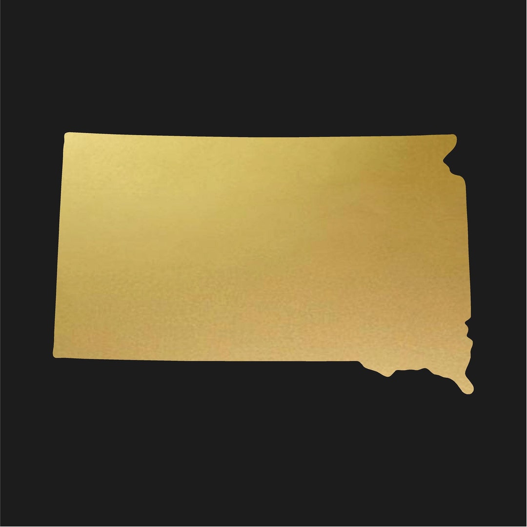 North Dakota State Outline Vinyl Decal ND Sticker - Etsy