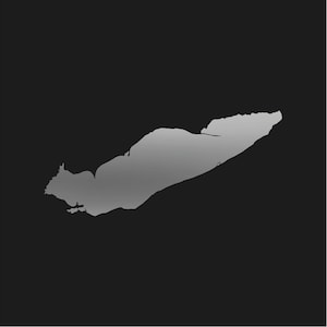 Lake Erie Outline Vinyl Decal Sticker - Etsy