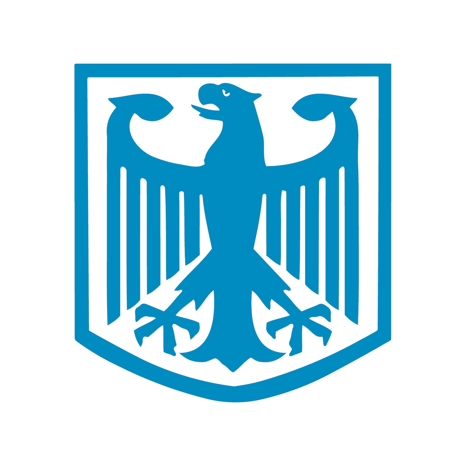 German Eagle Crest Vinyl Decal Car Laptop GERMANY Coat of Arms Symbol ...