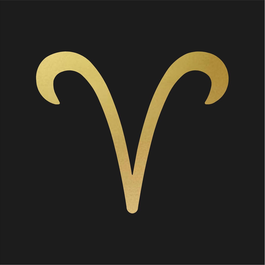 Aries Symbol Vinyl Decal Car Window Laptop Zodiac Aries Sticker - Etsy