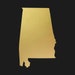 Alabama State Outline Vinyl Decal Sticker - Etsy