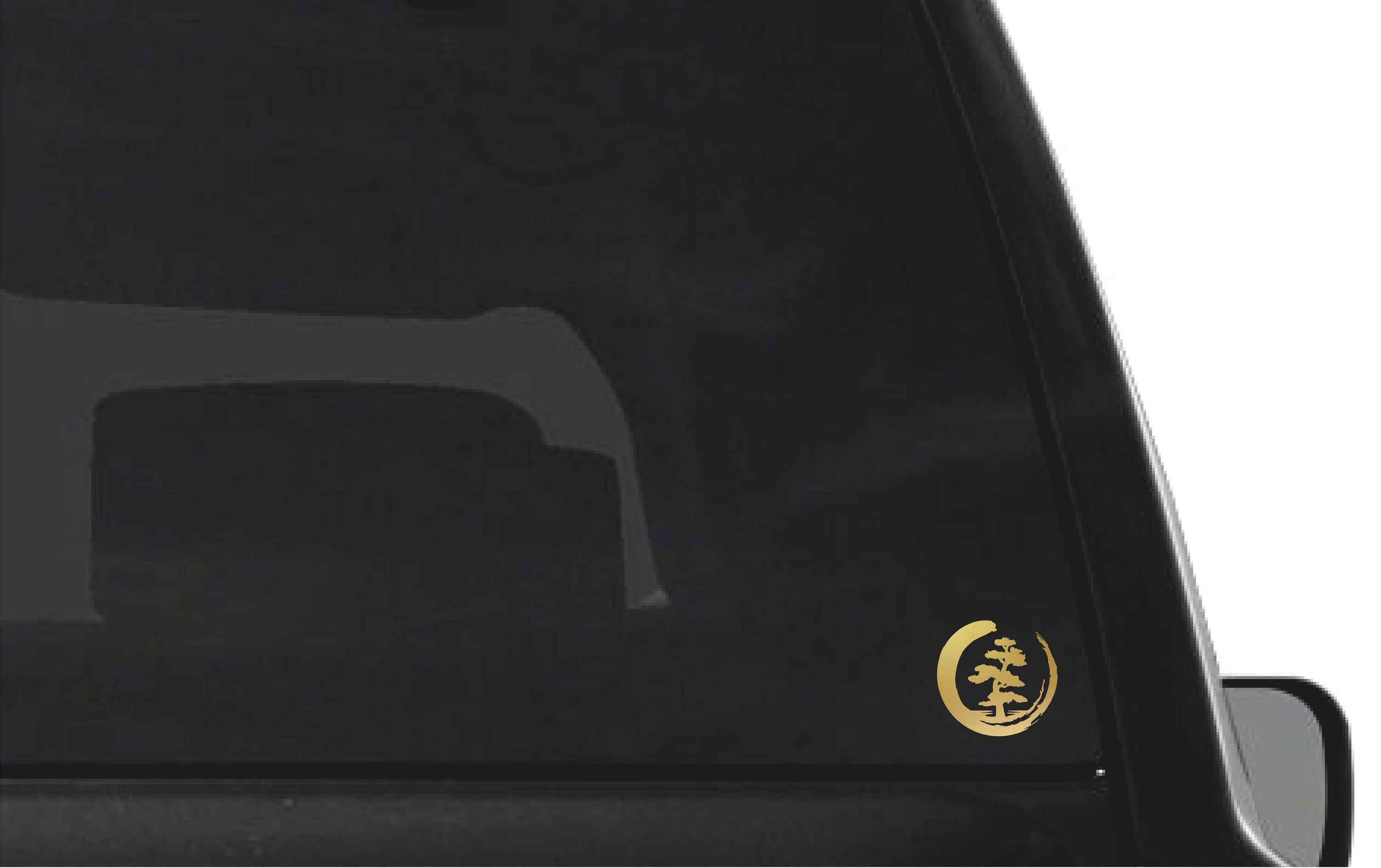Enso Circle Tree Vinyl Decal Tree of Life Zen Circle Yoga Sticker - Etsy