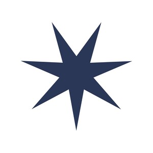7 Point Star Shape Vinyl Decal Star Symbol Sticker - Etsy