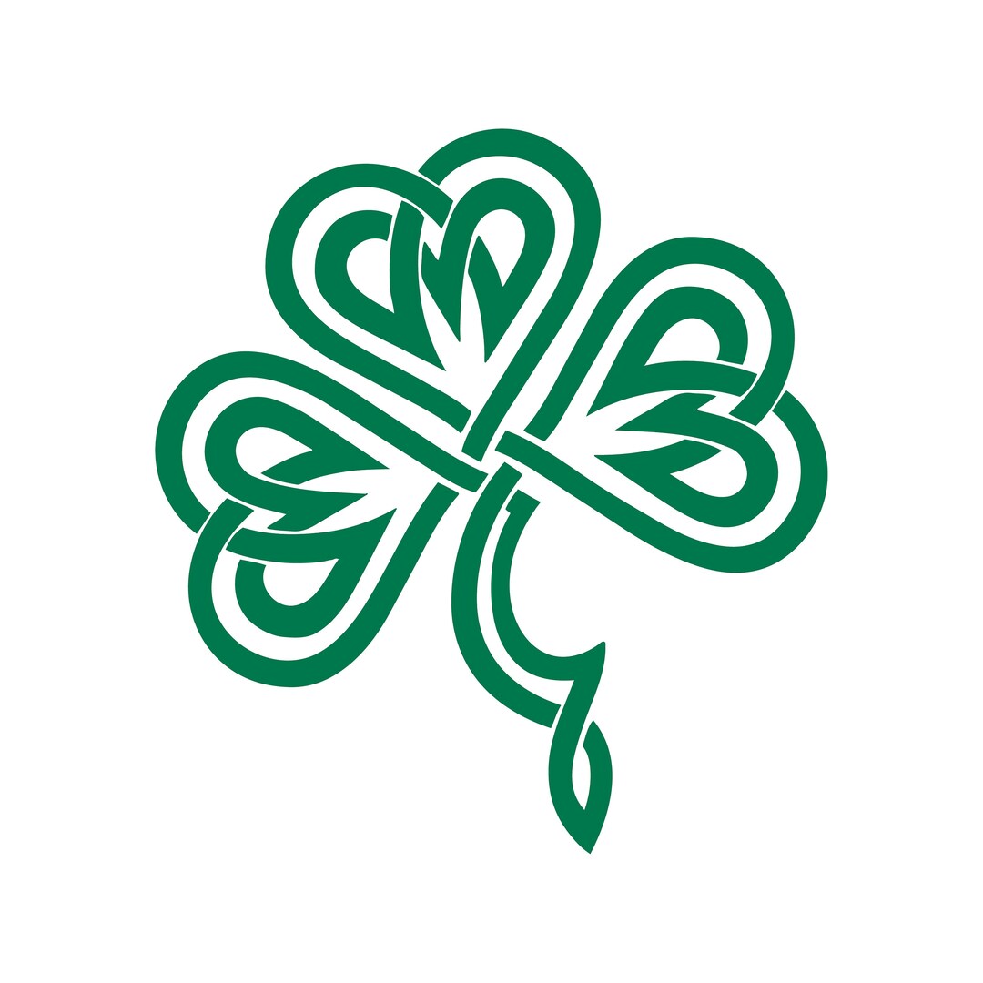 Celtic Shamrock Vinyl Decal Sticker - Etsy
