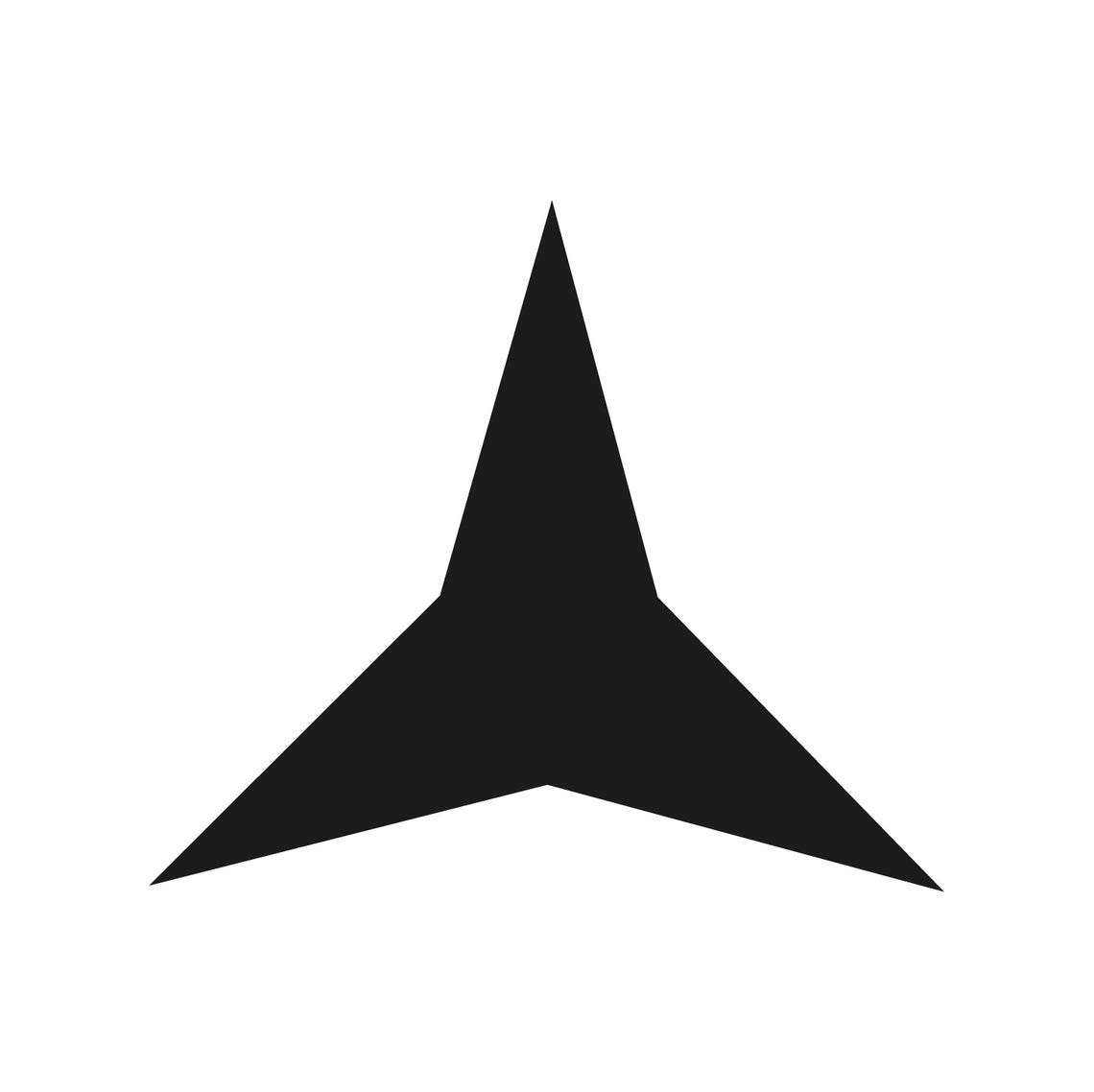3 Point Star Shape Vinyl Decal Star Symbol Sticker - Etsy