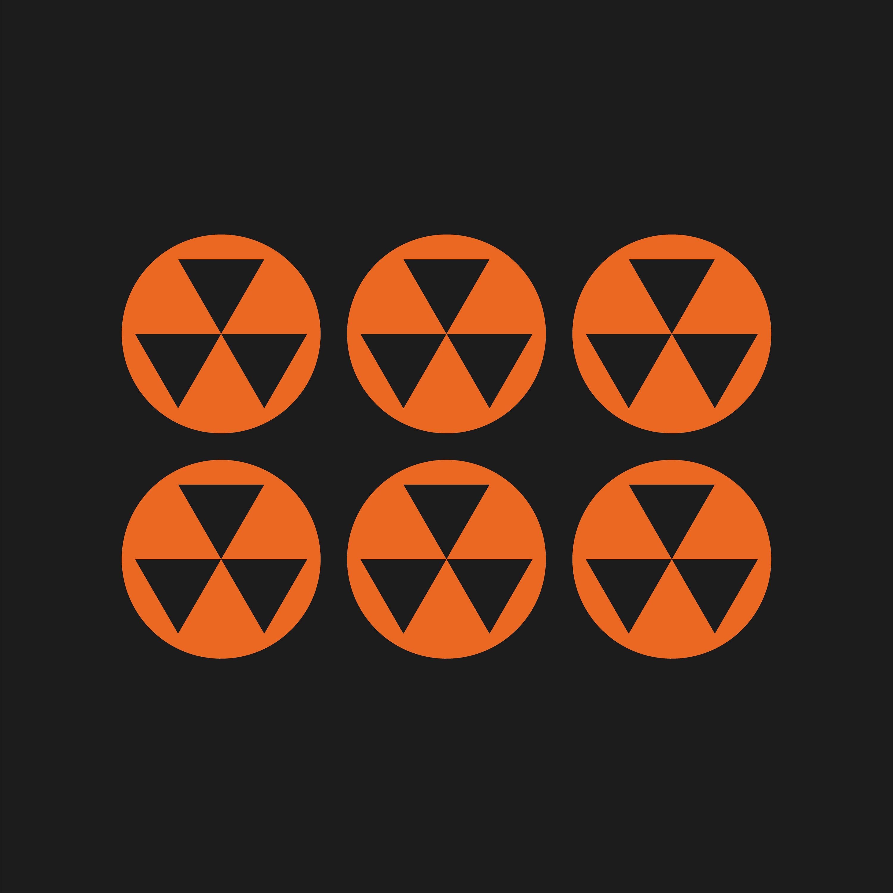 Set of 6 Fallout Shelter Symbol Vinyl Decal Stickers - Etsy