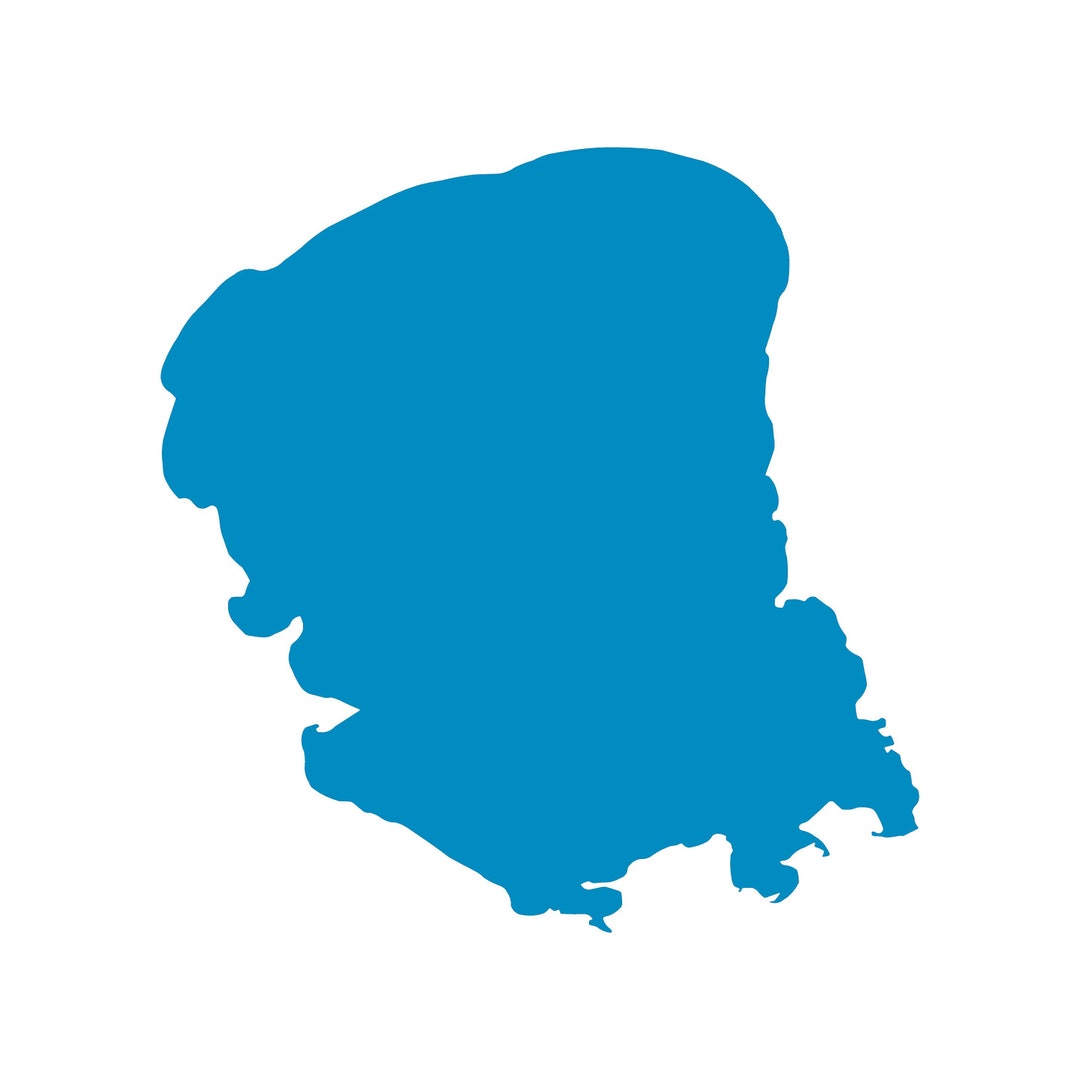 Mille Lacs Lake Outline Vinyl Decal Car Window Laptop Lake Sticker - Etsy