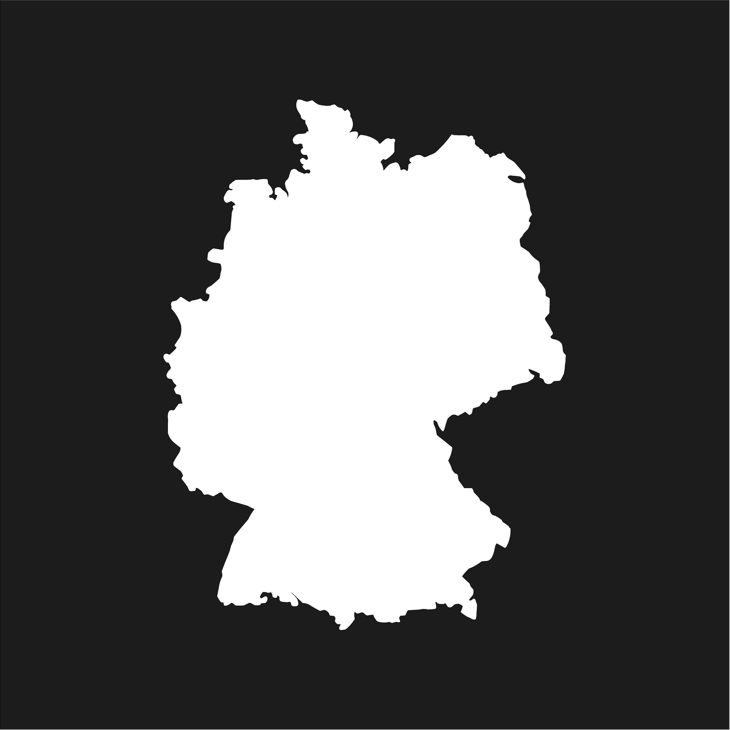 Germany Country Outline Vinyl Decal Laptop Car German Window Sticker - Etsy