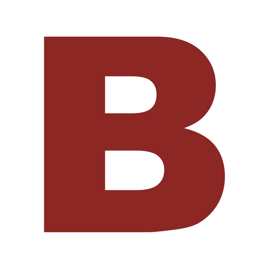 Letter B Initial Arial Black Font Vinyl Sticker Decal Monogram Diploma ...