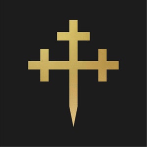 Cross Crosslet Fitchy Vinyl Decal Medieval Cross Laptop Car Sticker - Etsy