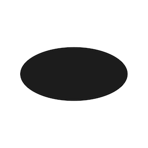 Oval Shape Vinyl Decal 2:1 RATIO Car Window Ellipse Shape Sticker - Etsy