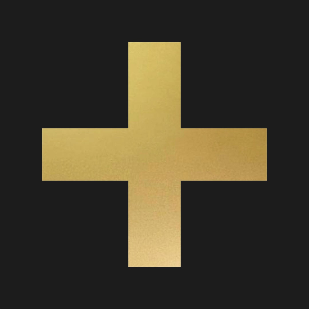 Greek Cross Vinyl Decal Cross Christian Religious Symbol Sticker - Etsy