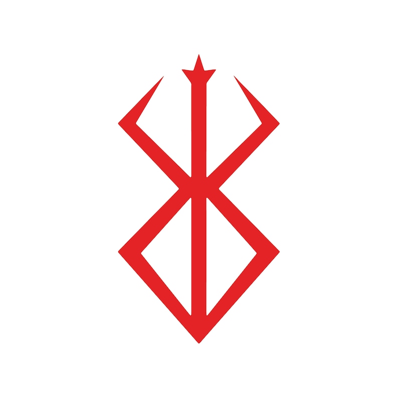 Berserker Rune Symbol Vinyl Decal Sticker Norse Viking Berserk Warrior ...