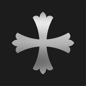 Cross Patonce Vinyl Decal Cross Christian Religious Symbol Sticker - Etsy