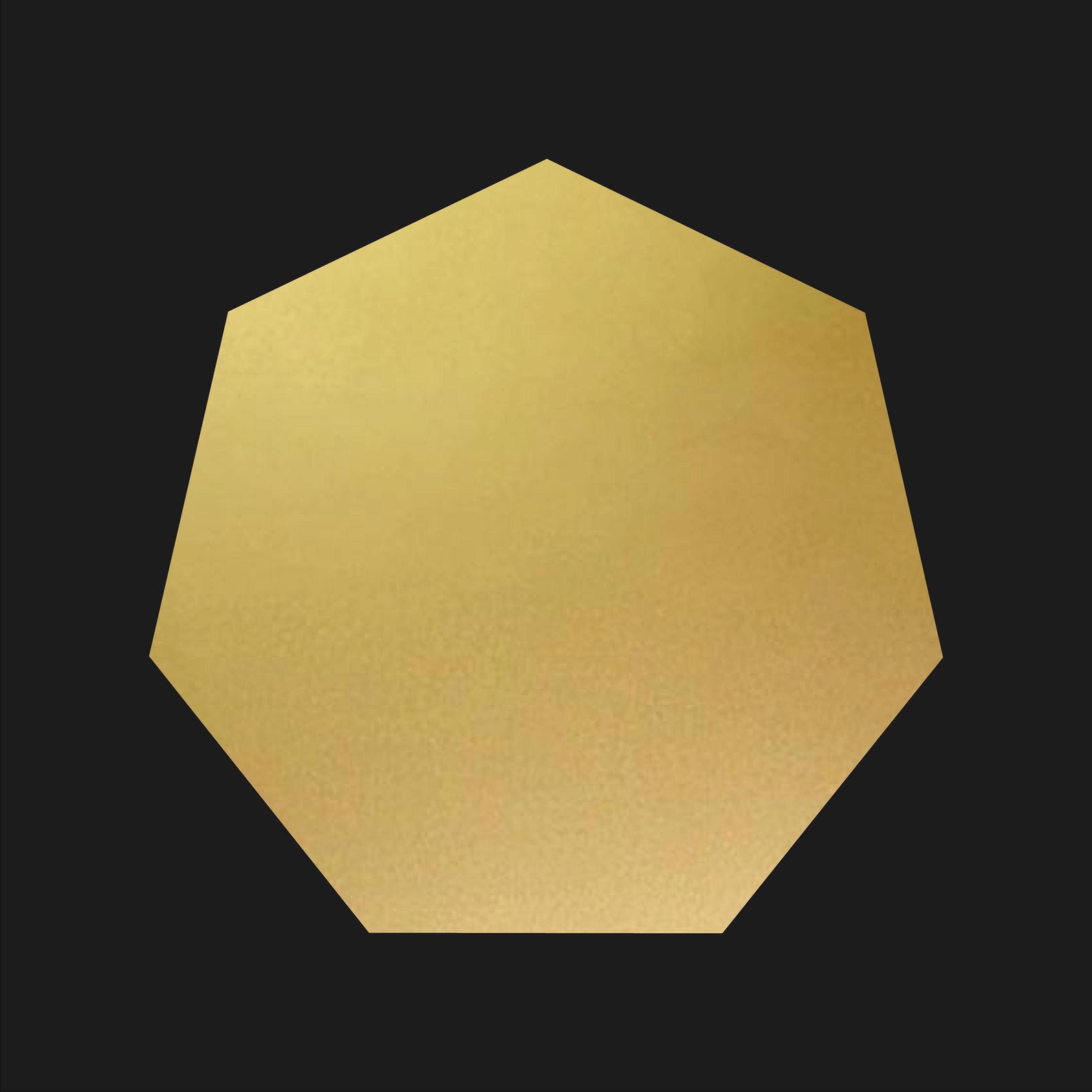 Heptagon Shape Vinyl Decal Polygon Shape Symbol Sticker - Etsy