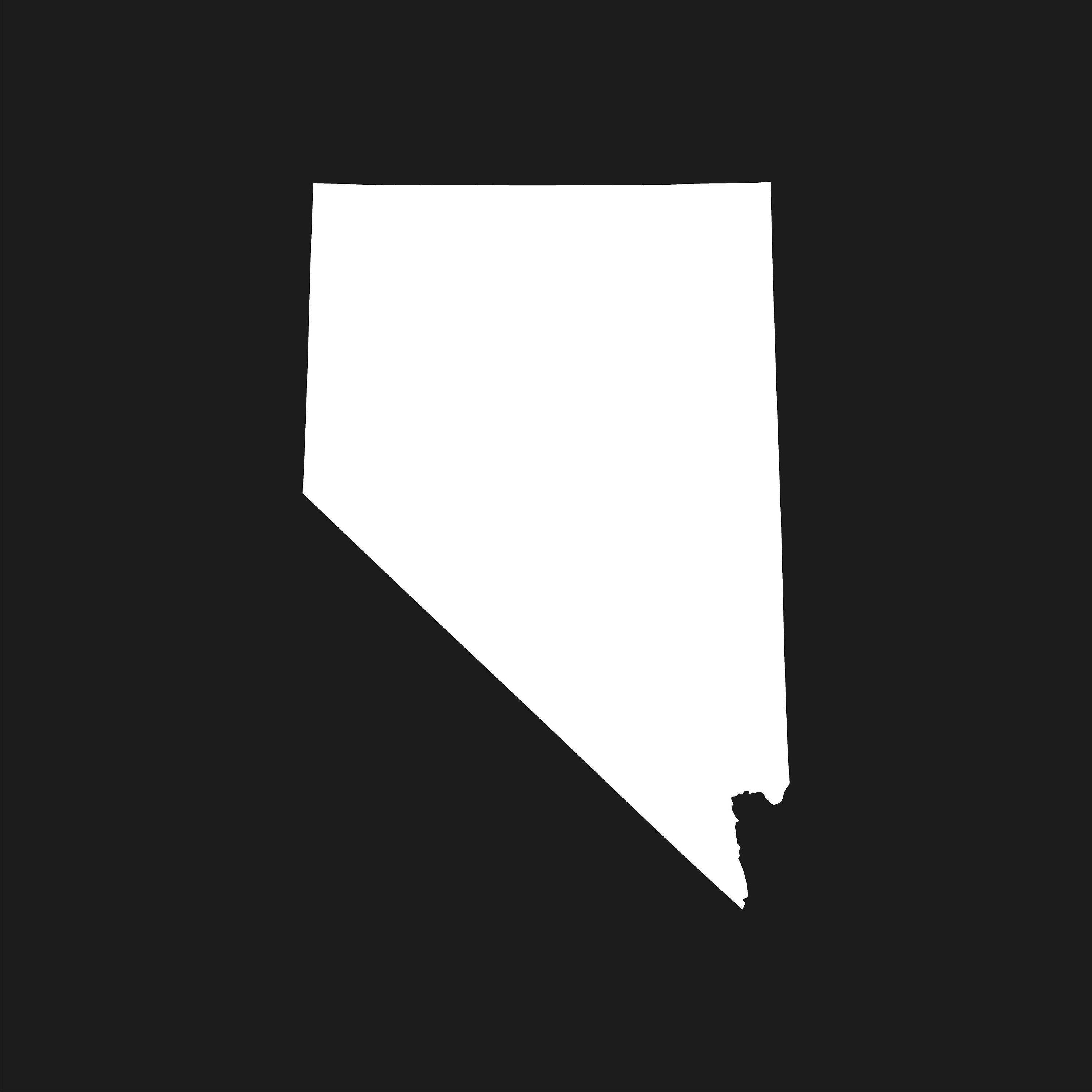 Nevada State Outline Vinyl Decal NV Sticker - Etsy