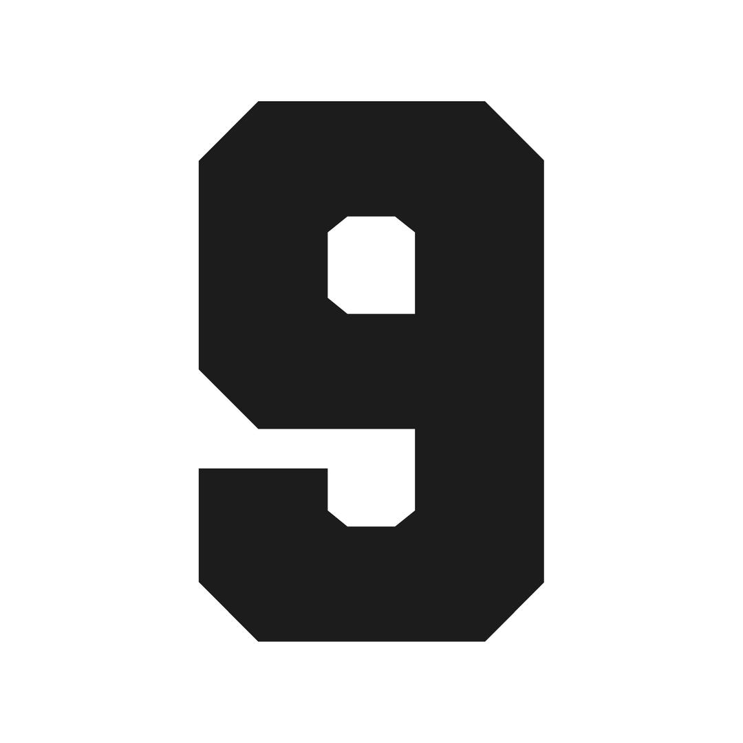Number Nine Varsity Font Vinyl Decal 9 Bold Sports Team Font Sticker - Etsy