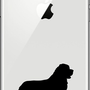Newfoundland Vinyl Decal Car Window Laptop Dog Breed Silhouette Sticker ...