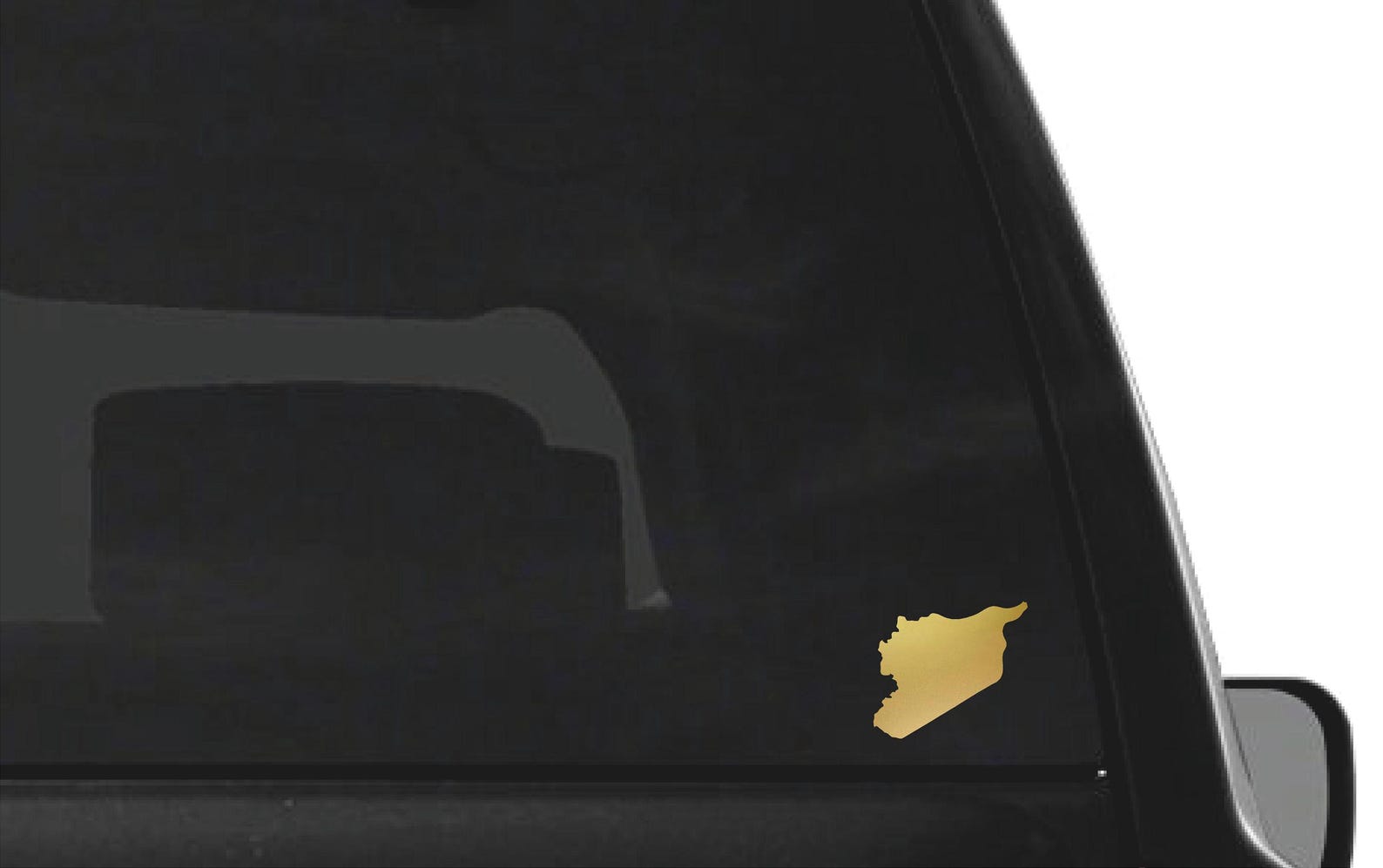 Syria Country Outline Vinyl Decal Laptop Car Window Sticker - Etsy