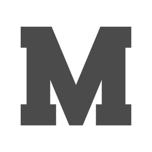 Letter M Varsity Font Vinyl Decal Bold Sports Team Font Sticker - Etsy