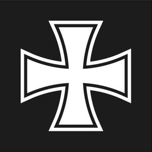 German Cross Iron Cross Vinyl Decal Cross Symbol Sticker - Etsy