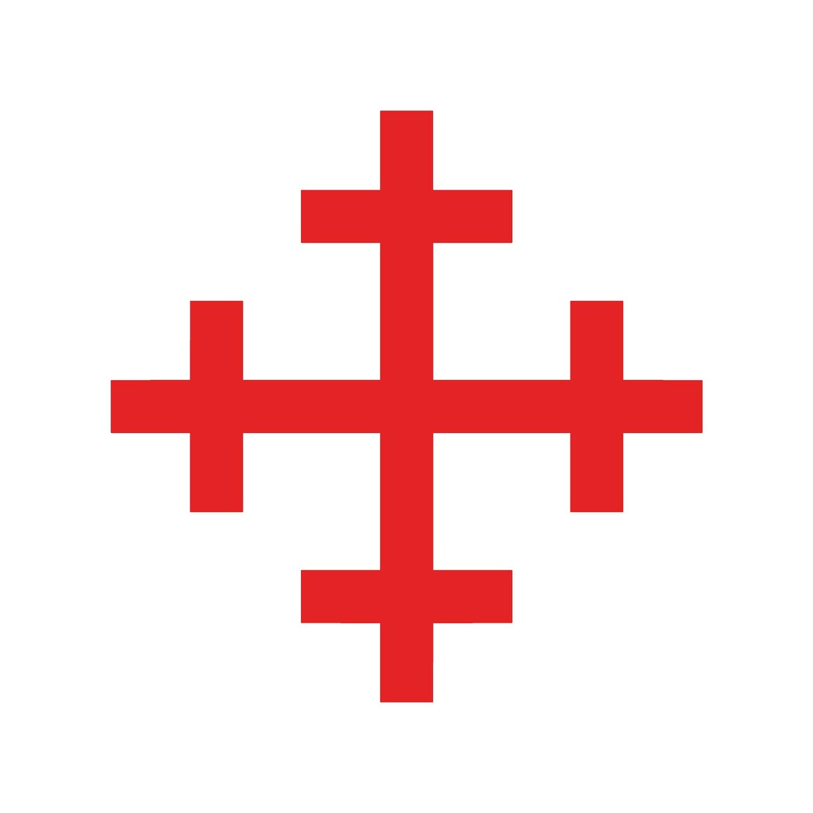 Cross Crosslet Vinyl Decal Cross Christian Religious Symbol Sticker - Etsy