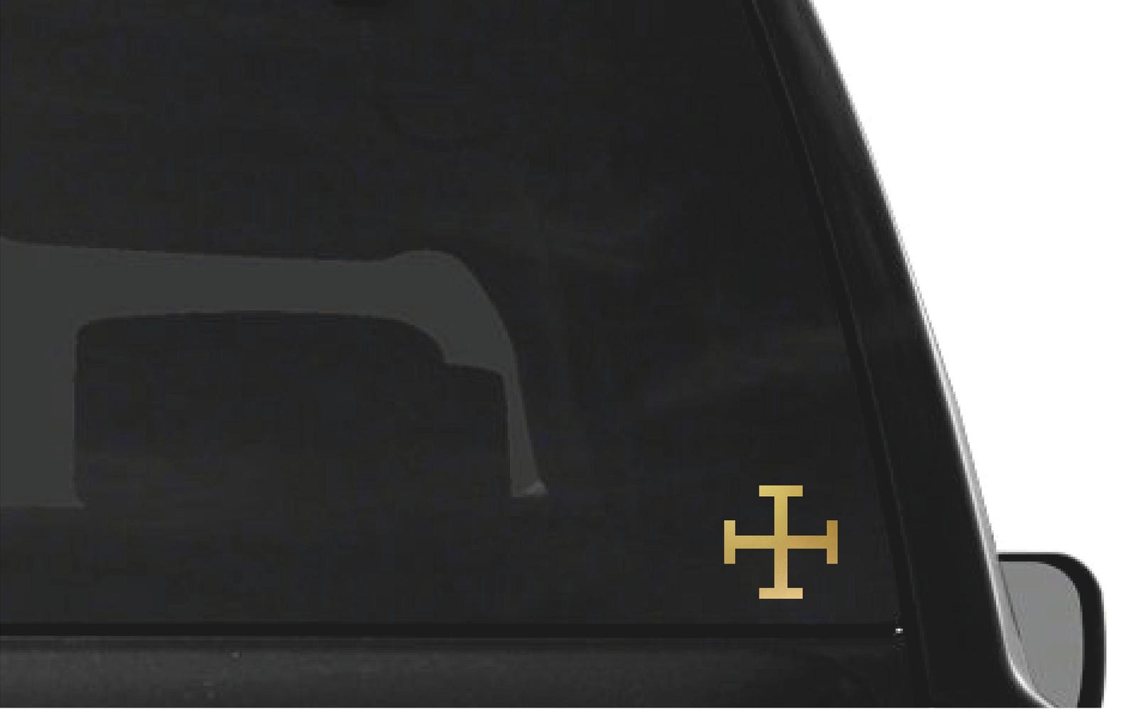 Cross Potent Vinyl Decal Cross Christian Religious Symbol Sticker - Etsy
