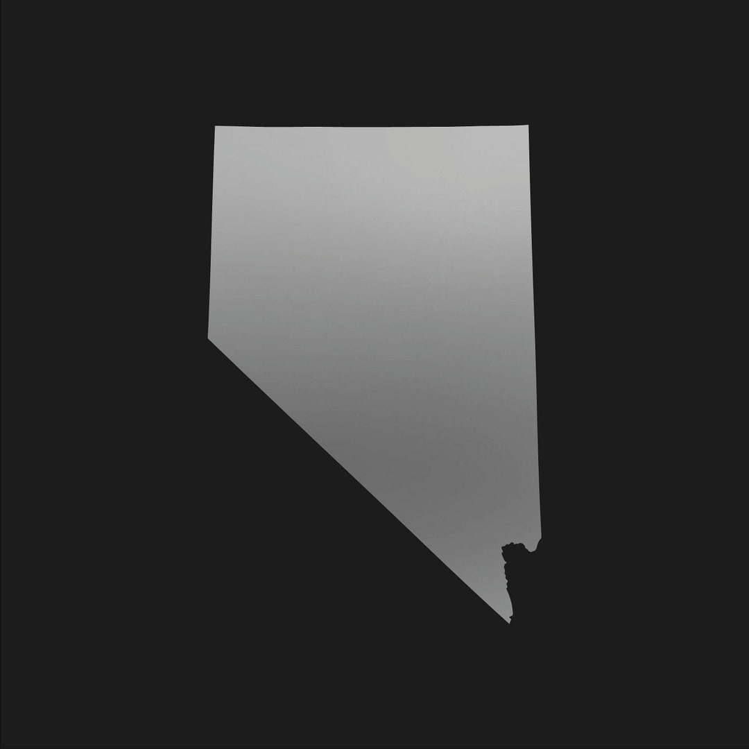 Nevada State Outline Vinyl Decal NV Sticker - Etsy
