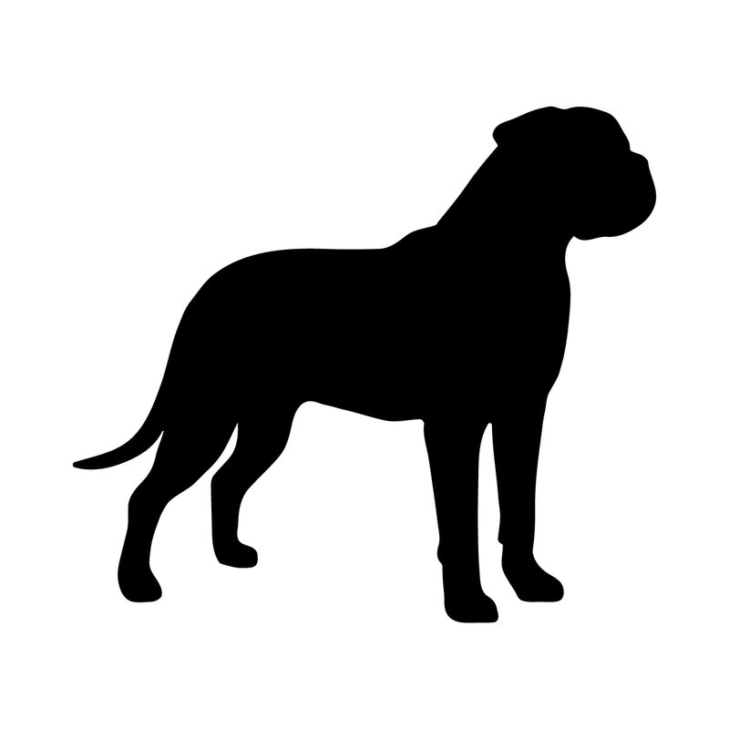 Bullmastiff Car Stickers - Etsy