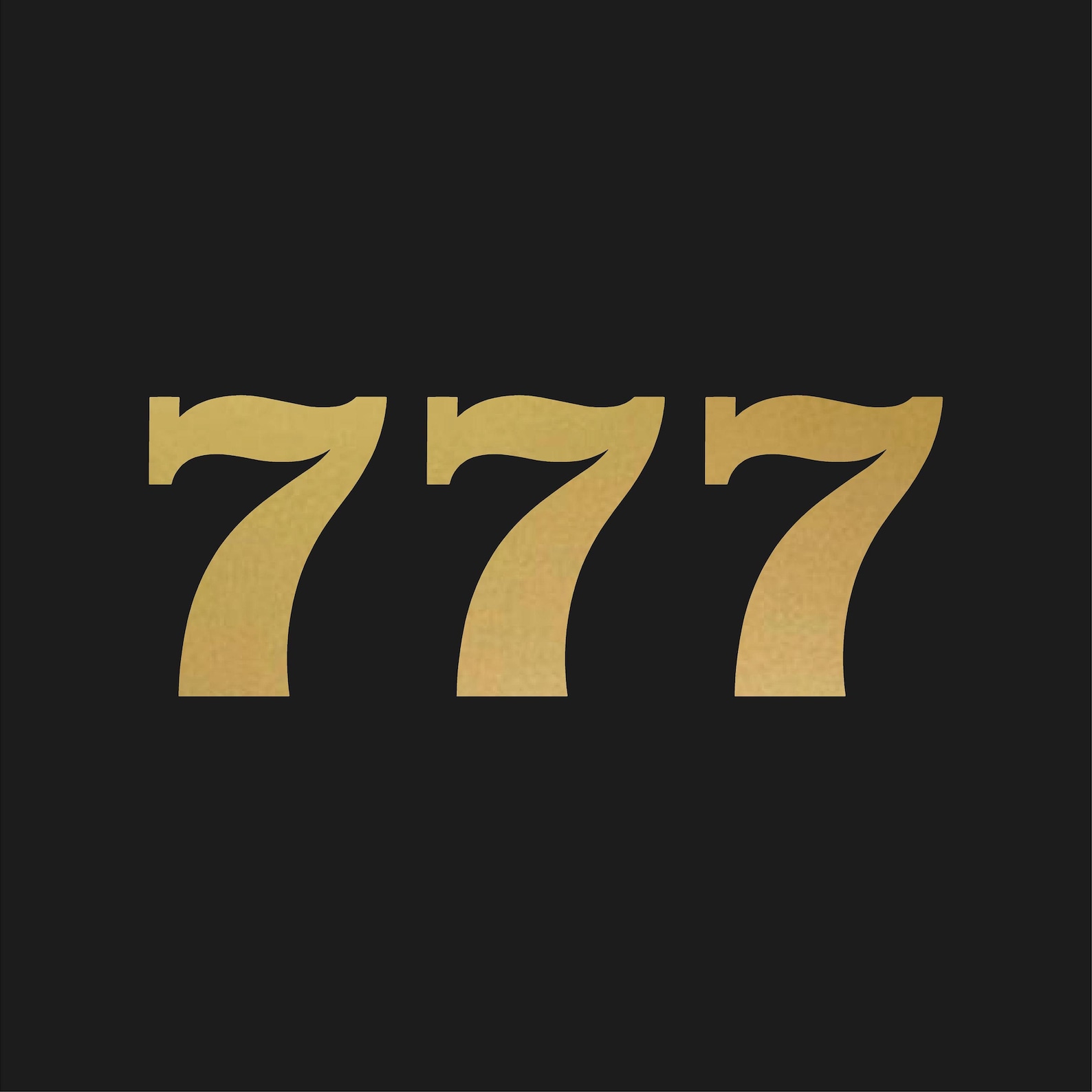 777 Slot Machine Numbers Vinyl Decal Seven 7 Sticker - Etsy