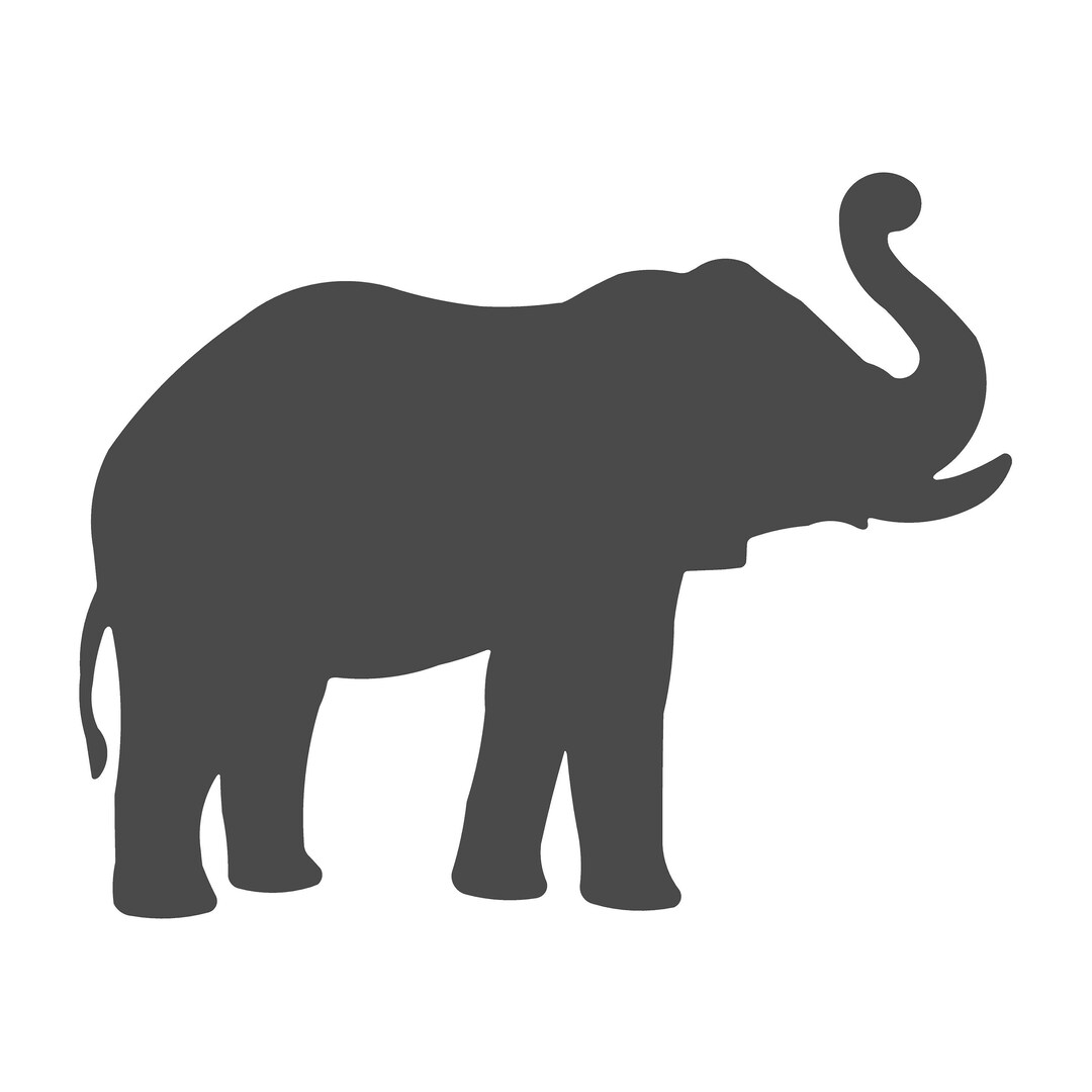 Elephant Vinyl Decal Sticker Car Window Laptop Dog Silhouette - Etsy