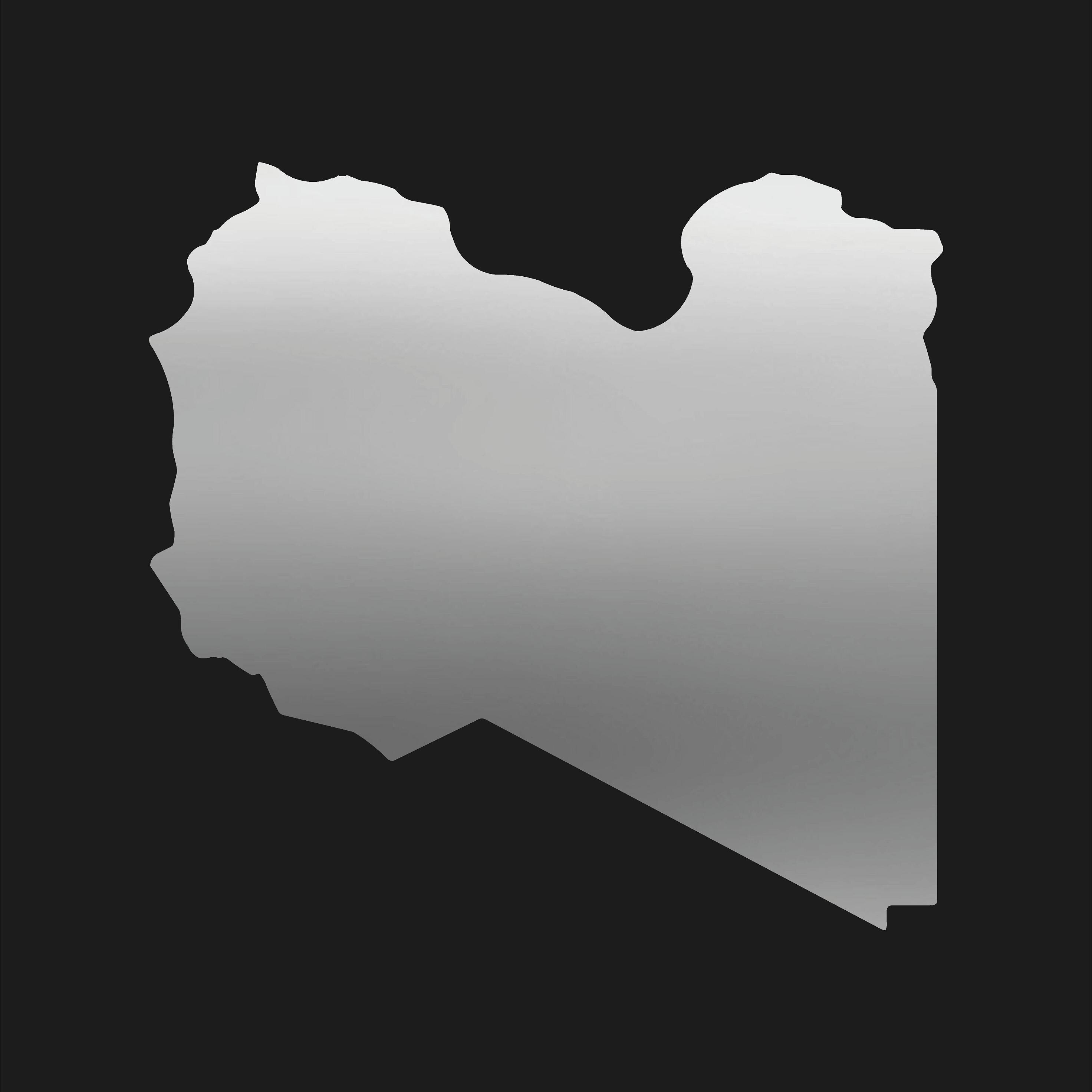 Libya Country Outline Vinyl Decal Car Window Laptop Sticker - Etsy
