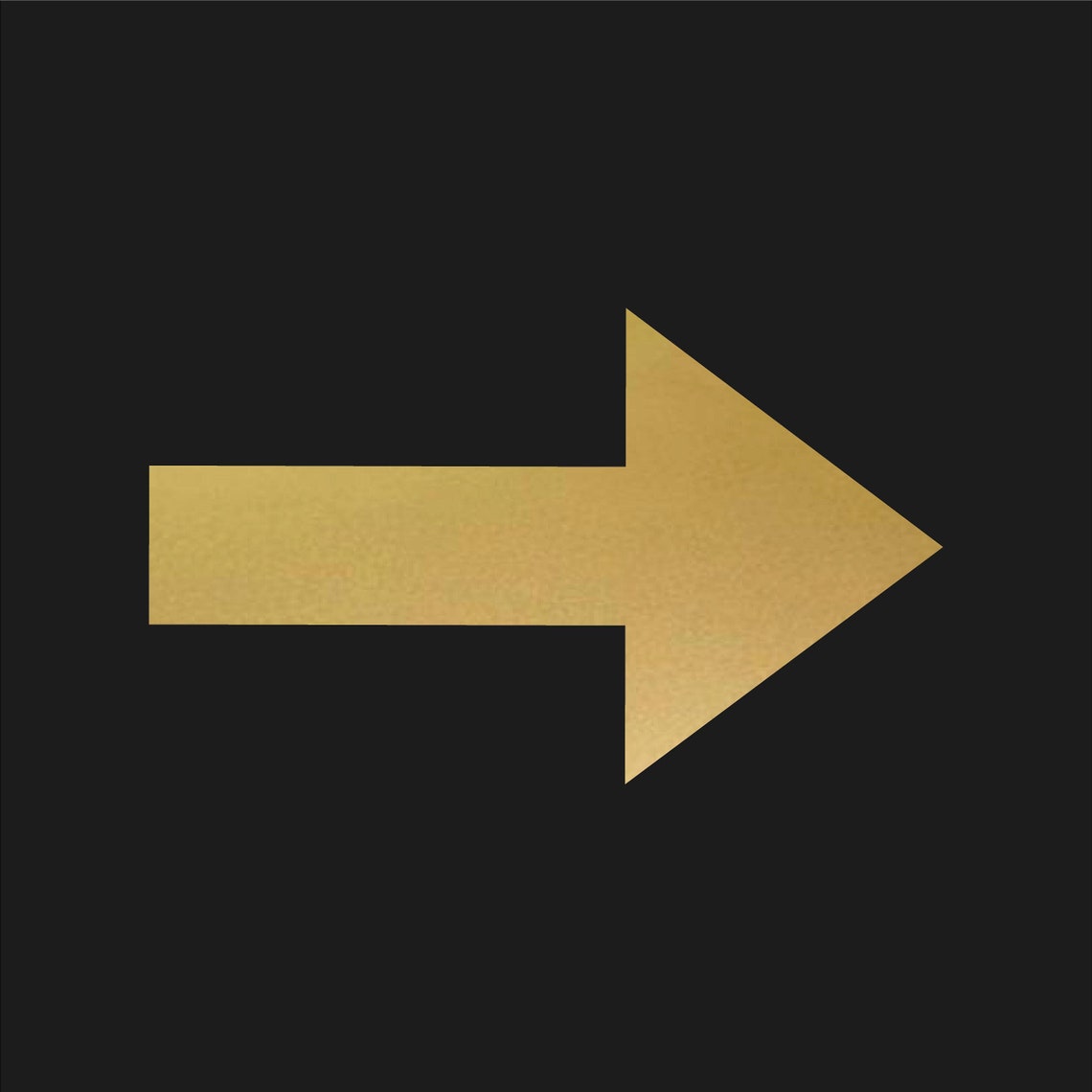Arrow Shape Vinyl Decal Car Sticker Window Laptop Point Direction Sign ...