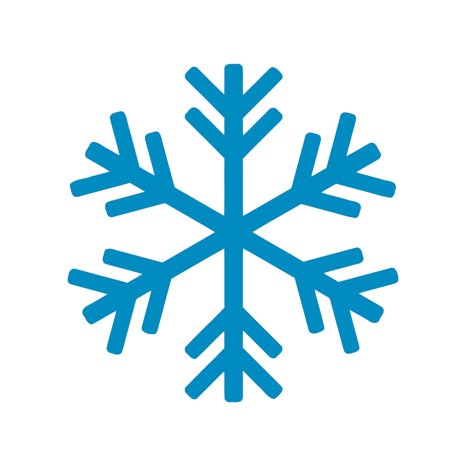 Snowflake Vinyl Decal Car Window Snow Sticker - Etsy