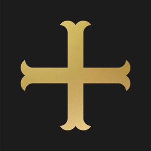 Cross Moline Vinyl Decal Cross Christian Religious Symbol Sticker - Etsy