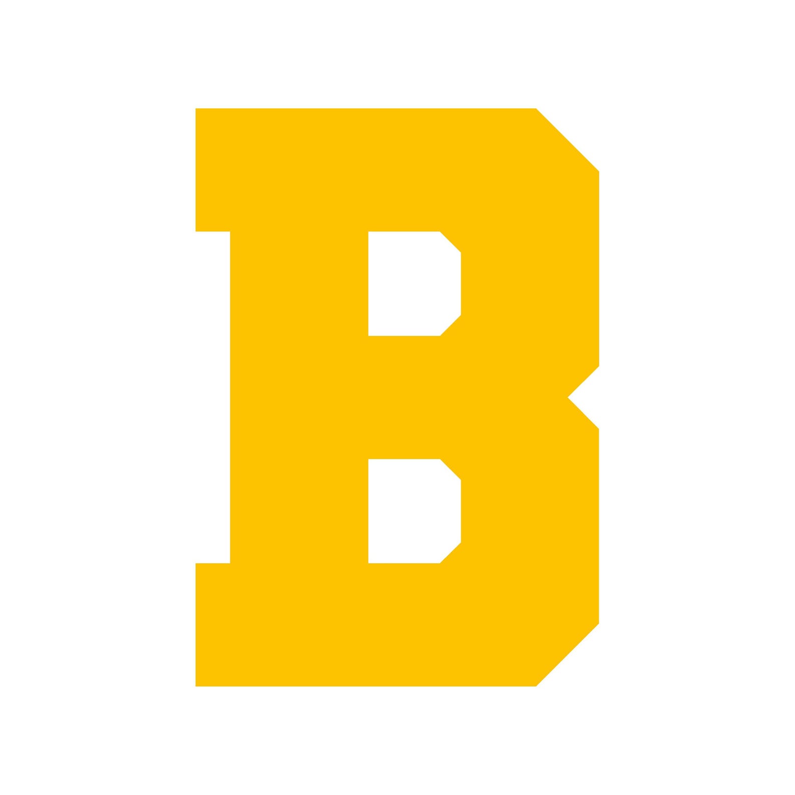 Letter B Varsity Font Vinyl Decal Bold Sports Team Font Sticker - Etsy